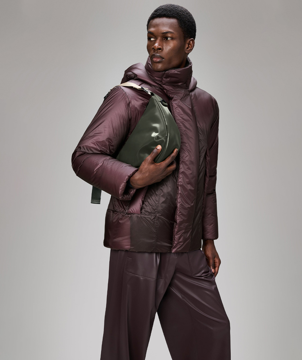 Rains Valera Shoulder Bag Swamp | Turquoise Shop