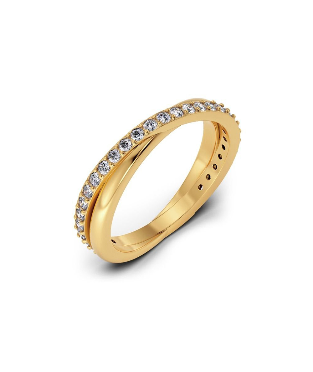 Edblad Twin Ring Gold 925° Line | Turquoise Shop