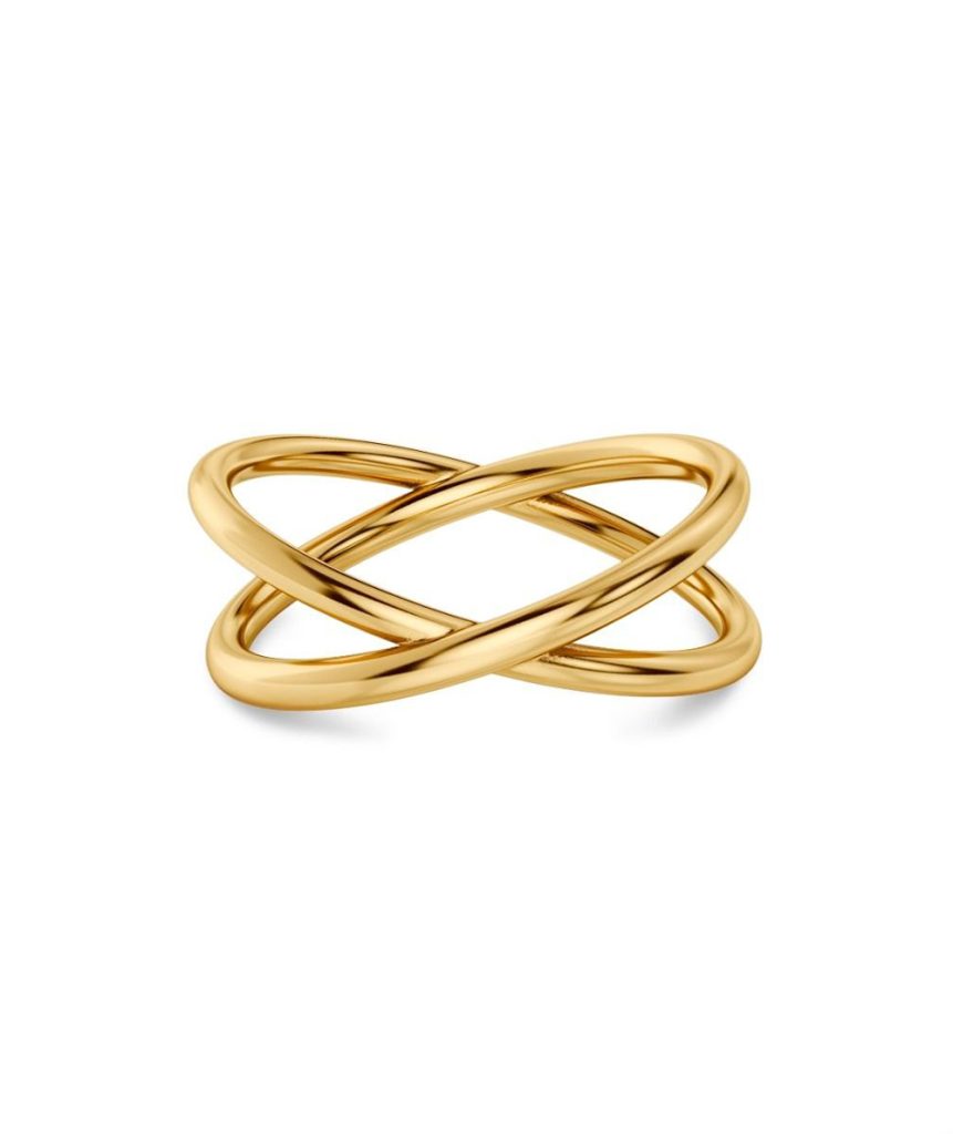 Edblad Alexa Ring S Gold | Turquoise Shop